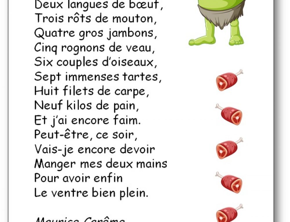 Comptine "La ronde des légumes " Paroles illustrées à imprimer ...